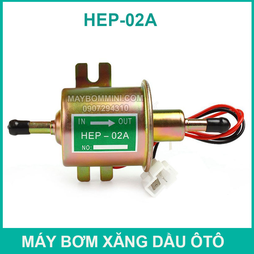 Máy bơm xăng dầu động cơ ôtô 12V - Bán máy bơm mini hàng đầu Việt Nam