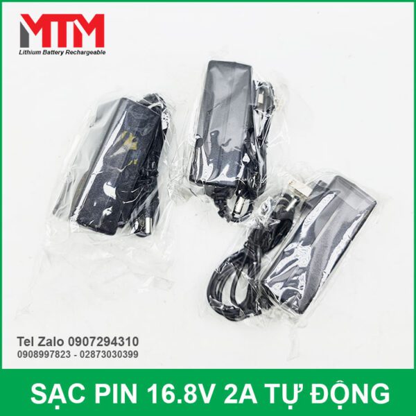 Sạc pin tự động thông minh 16.8V 2A
