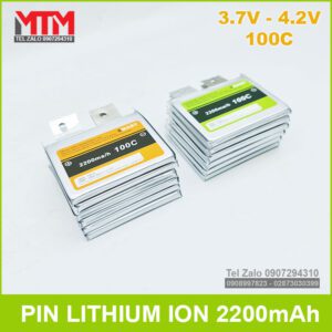 Pin lithium ion 3.7V 8000mAh 65C Smart